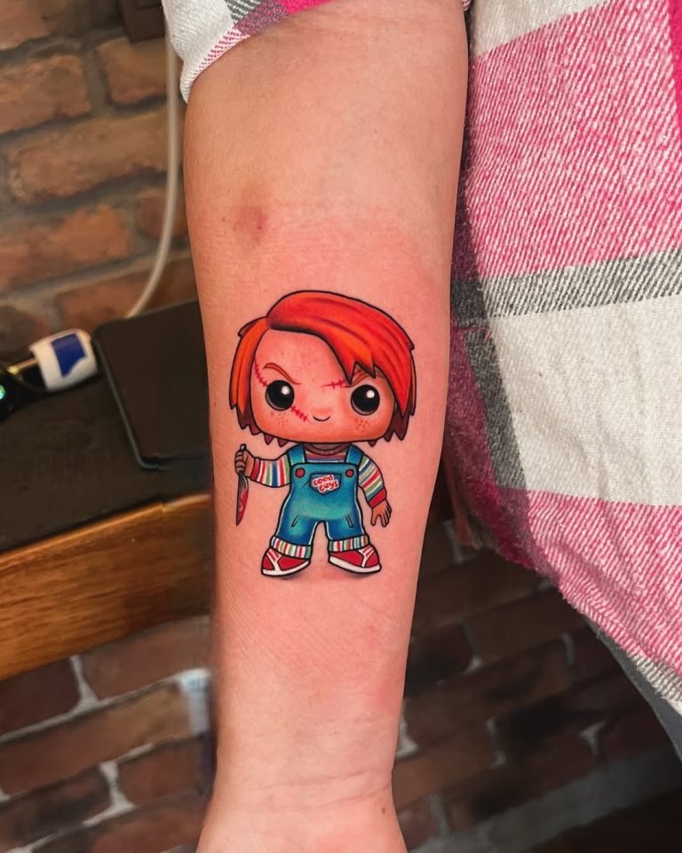 25 Chucky Tattoo Designs That Bring Horror Icons to Life