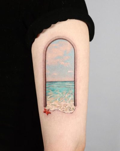 28 Ocean Tattoo Ideas for Men and Women: Minimalist Waves, Sleeve ...