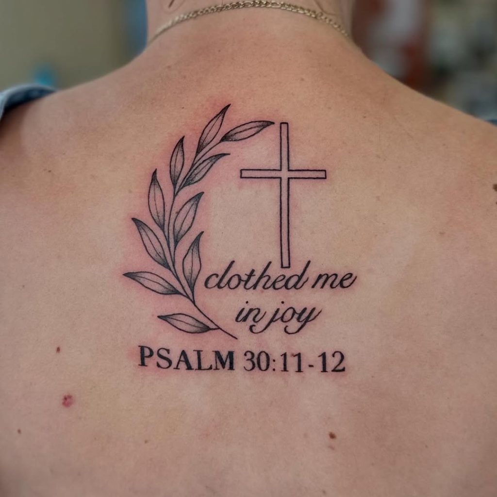 25 Bible Verse Tattoo Ideas for Men and Women – Forearm, Chest, Ribs ...