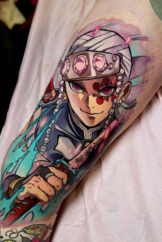 28 Demon Slayer Tattoo Ideas: Nezuko, Tanjiro, Rengoku, Inosuke & More ...
