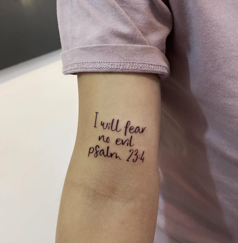 25 Bible Verse Tattoo Ideas for Men and Women – Forearm, Chest, Ribs ...