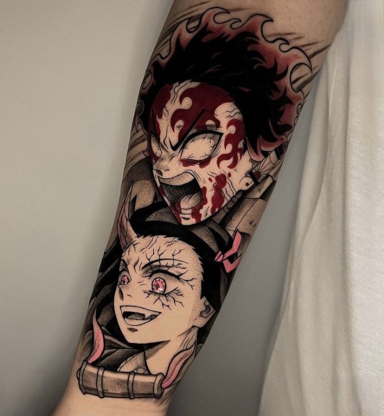 28 Demon Slayer Tattoo Ideas: Nezuko, Tanjiro, Rengoku, Inosuke & More ...