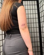 25 Unique 224 Tattoo Ideas: Designs, Fonts, Meanings & Placement for ...