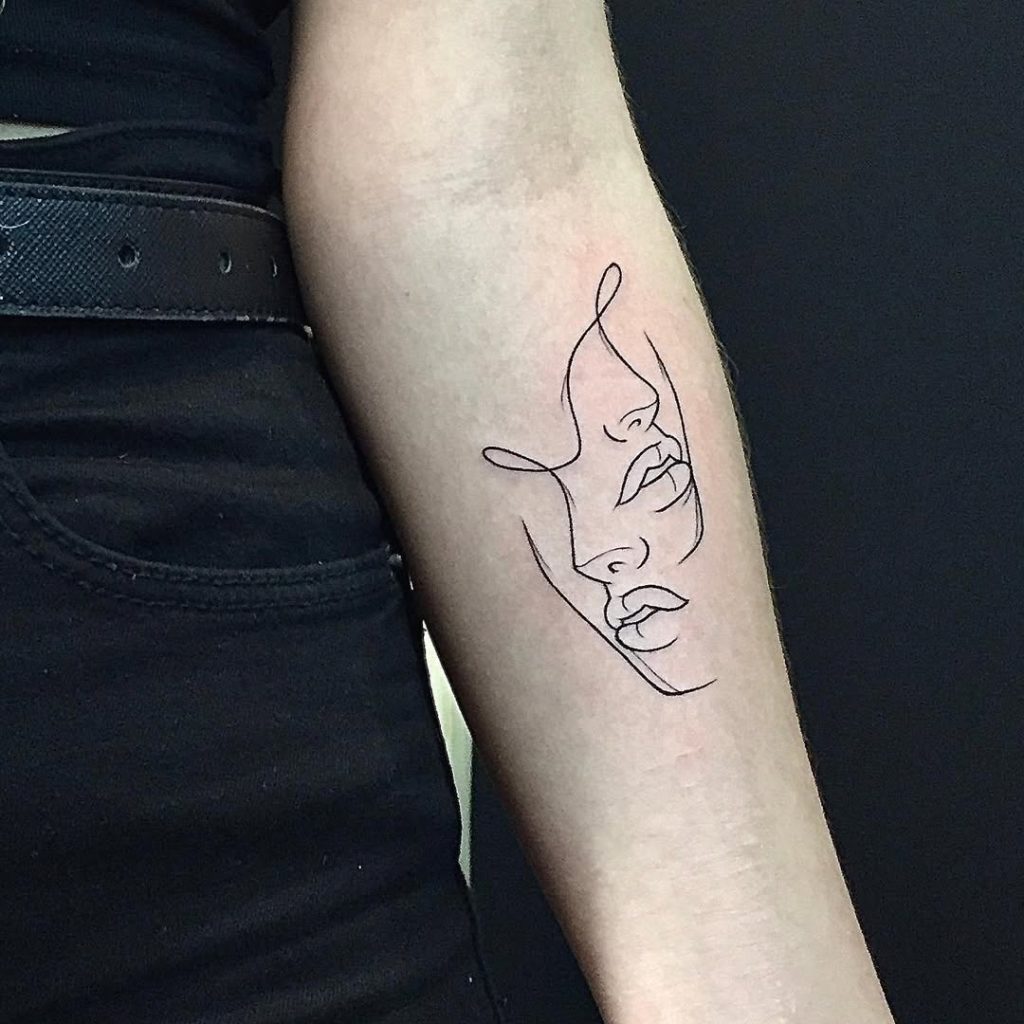 30 Line Work Tattoo Ideas: Minimal Ink with Maximum Expression ...