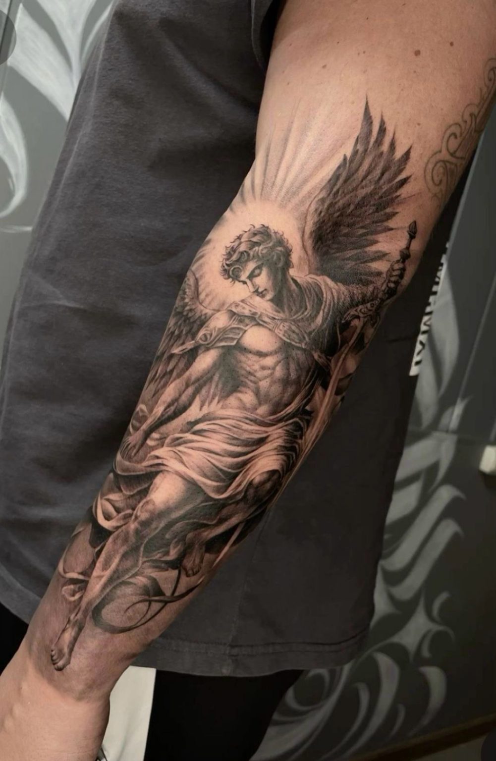 Archangel Tattoo Ideas for Men – Saint Michael, Gabriel, Raphael ...