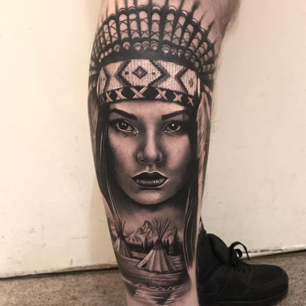 Native American Tattoo Ideas: Wolf, Eagle, Feather, Tribal Art ...