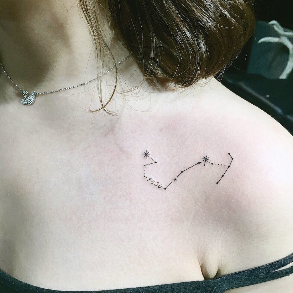 Constellation Tattoo Ideas: Zodiac Star Designs for Women & Men | Leo ...