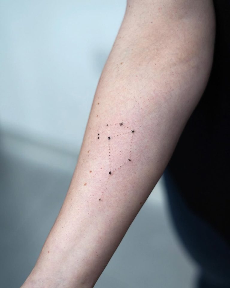 Constellation Tattoo Ideas: Zodiac Star Designs for Women & Men | Leo ...