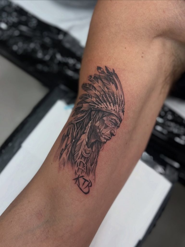 Native American Tattoo Ideas: Wolf, Eagle, Feather, Tribal Art ...