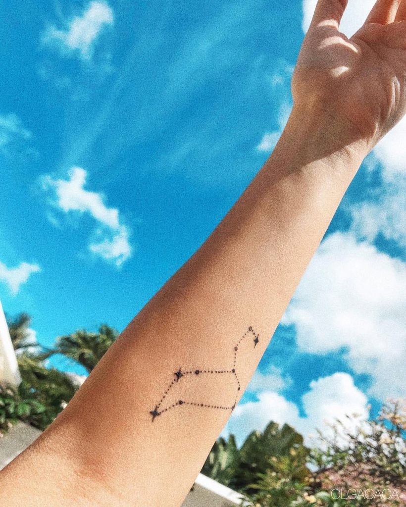 Constellation Tattoo Ideas: Zodiac Star Designs for Women & Men | Leo ...