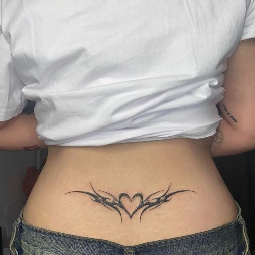 Lower Back Tattoo Ideas for Women: Dainty, Floral, Butterfly ...