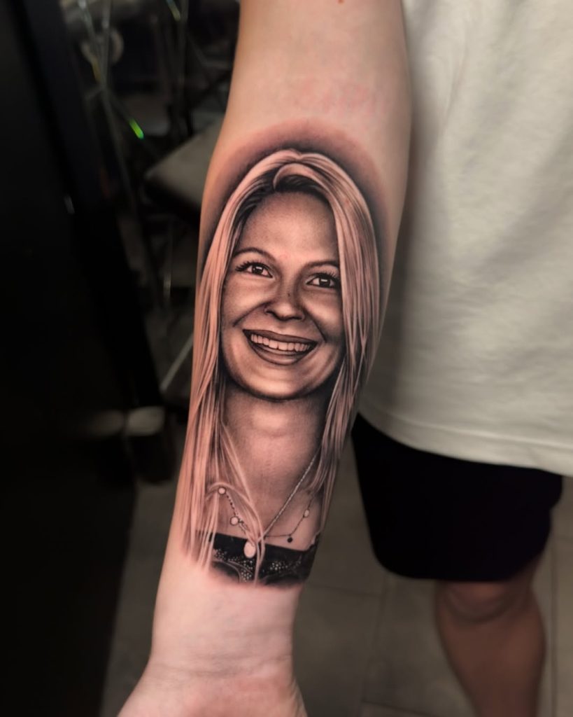 Portrait Tattoo Ideas 2026 Realism Face Design Dog Cat Sleeve Family ...