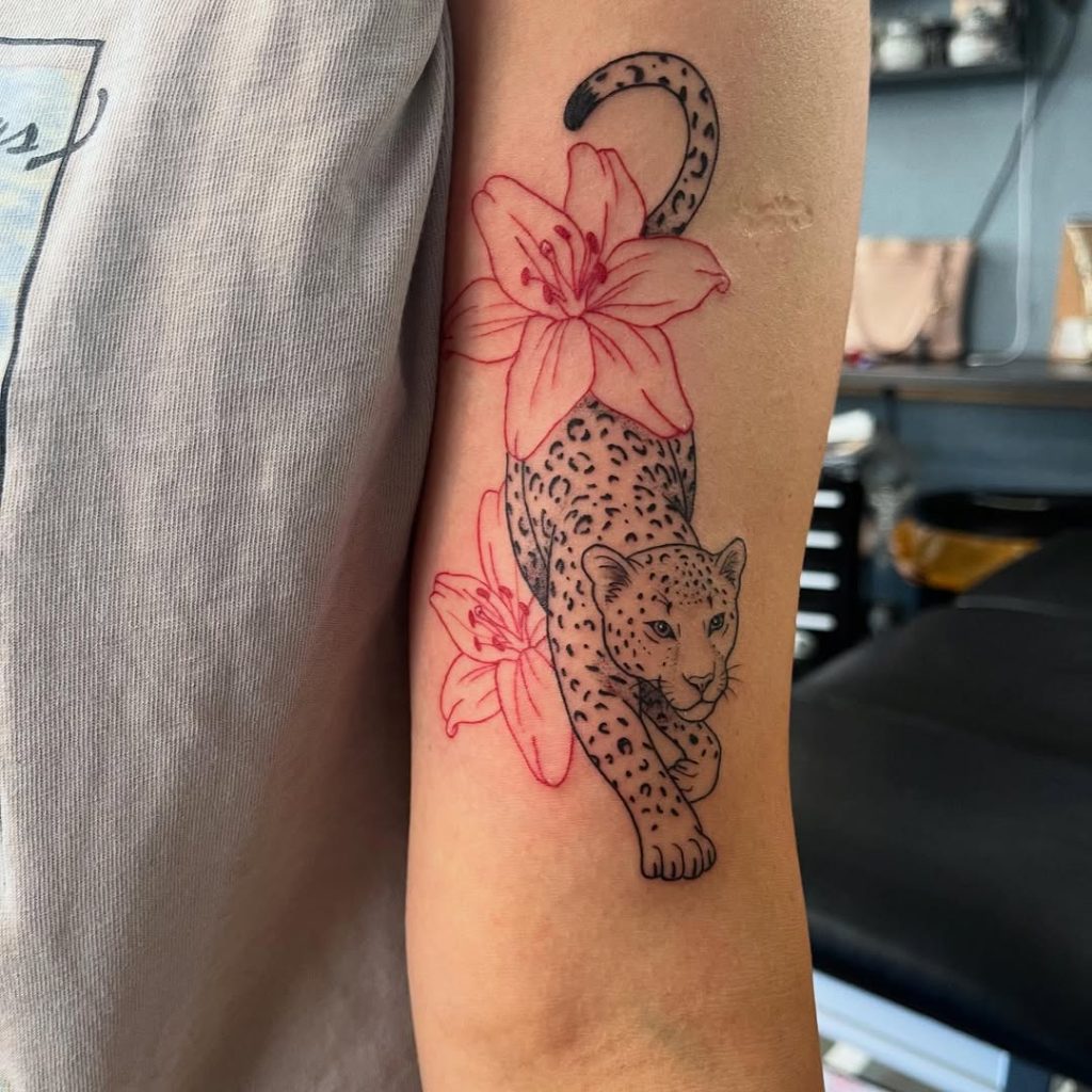 Leopard Tattoo Ideas 2026: Fine Line, Traditional, Arm, Thigh, Hip ...