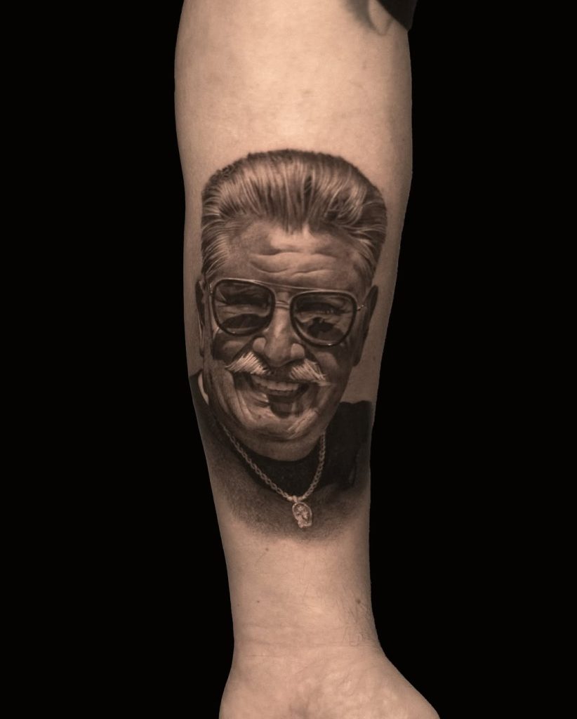Portrait Tattoo Ideas 2026 Realism Face Design Dog Cat Sleeve Family ...