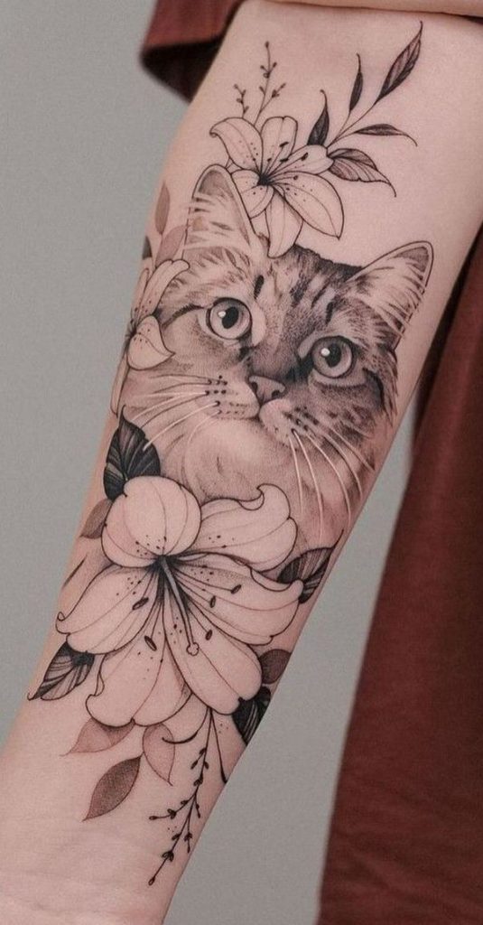 Cat Tattoo Ideas 2026: Cute, Fine Line, Black, Minimalist & Unique ...