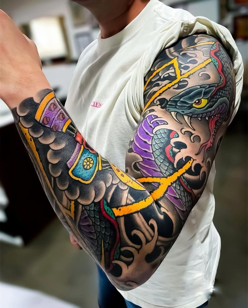 Tattoo Sleeve Ideas 2026 for Men and Women: Japanese, Floral, Patchwork ...